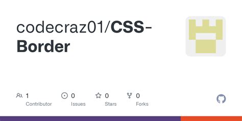 GitHub Codecraz01 CSS Border