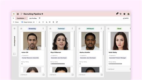 Recruiting Pipeline Template Free To Use Stackby