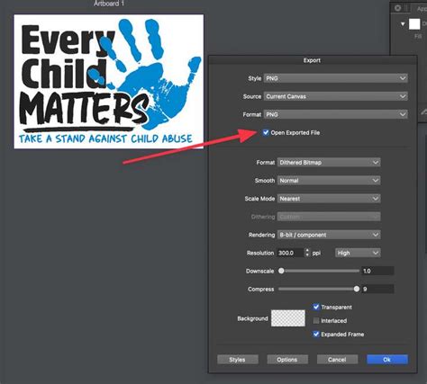 Exporting Png Does Not Open Exported File Vectorstyler