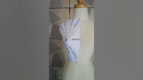 Dart Placement Dart Manipulationsewingtutorial Sewingbeginners