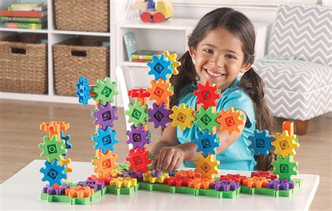 Learning Resources LER 9162 Deluxe építőkészlet 100 darabos