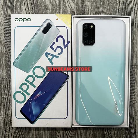 Jual Oppo A52 6 128 Second Fullset Bekas Resmi Shopee Indonesia