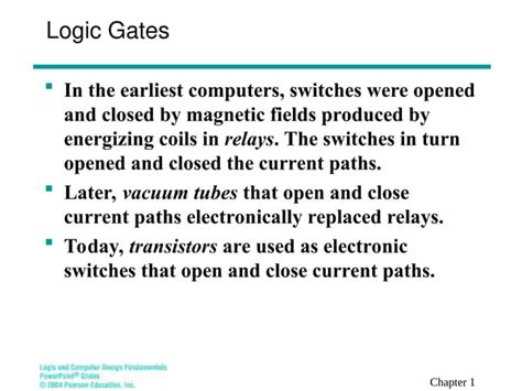 Lecturebinarylogicandlogicgatesppt Programming Languages