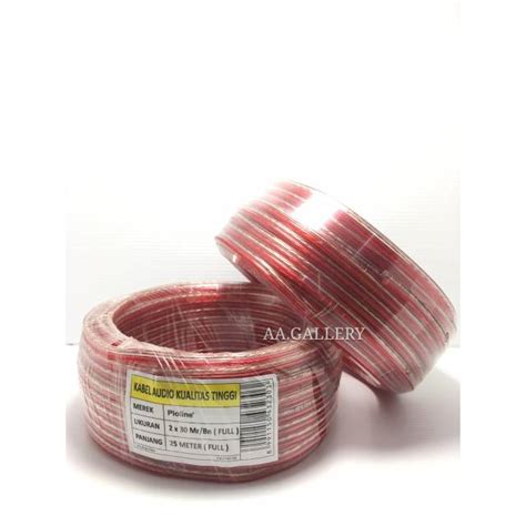 Jual Kabel Audio Listrik Transparan Orenchi Pioline Indonesia Shopee Indonesia
