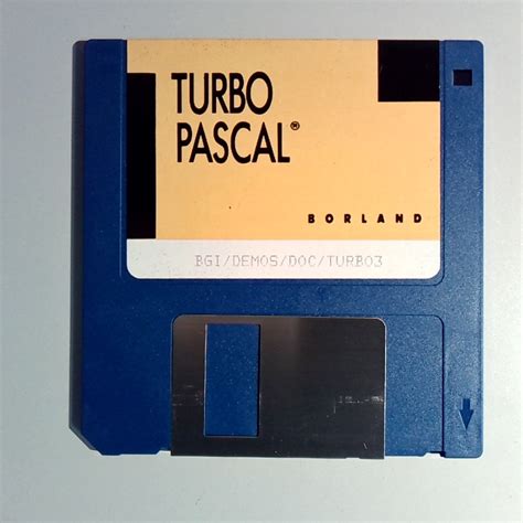 Borland Turbo C Turbo Pascal Turbo Assembler Turbo Debugger 1988