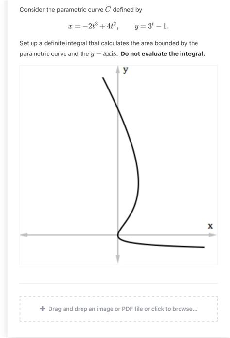solved consider the parametric curve c defined by
