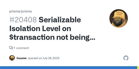 Serializable Isolation Level On Transaction Not Being Respected When