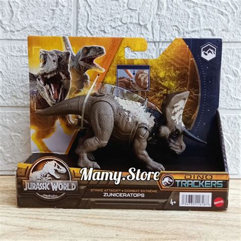 Jual Jurassic World Dino Trackers Zuniceratops Shopee Indonesia