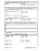 Rational Expression Operations Multiply Divide Add Subtract Guided Notes