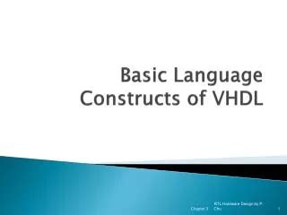 Ppt Verilog Basic Language Constructs Lexical Convention Data Types And So On Powerpoint