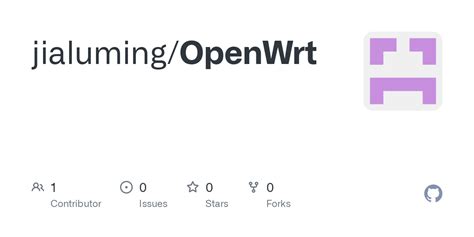 GitHub Jialuming OpenWrt