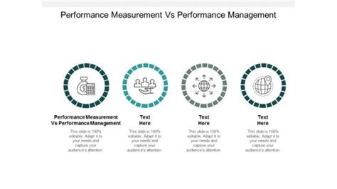 Performance Measurement Vs Performance Management Ppt Powerpoint Presentation Icon Infographics Cpb