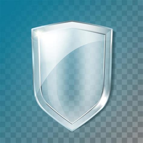 Glass Shield Transparency Security Panel Vector 8103112 Vector Art At