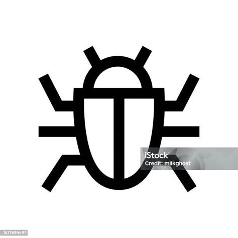 Bug Error Insect Icon Stock Illustration Download Image Now Beetle Computer Bug Error