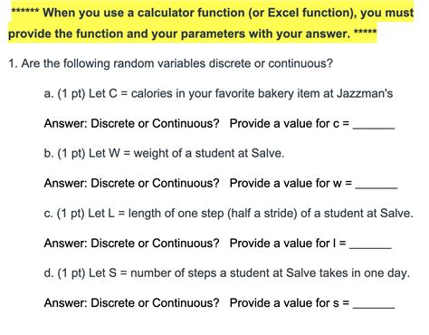 Solved When You Use A Calculator Function Or Excel Chegg Com