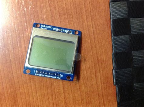 Arduino Nokia 5110 Lcd Temperature Meter With The Ds18b20 Instructables