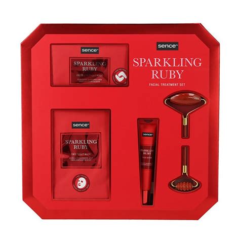 Sparkling Ruby Sence Beauty Set Regalo Tratamiento Facial Precio Drunies