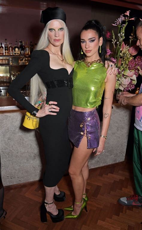 Dua Lipa Upskirt At Versace Party Photos Fappeningtime