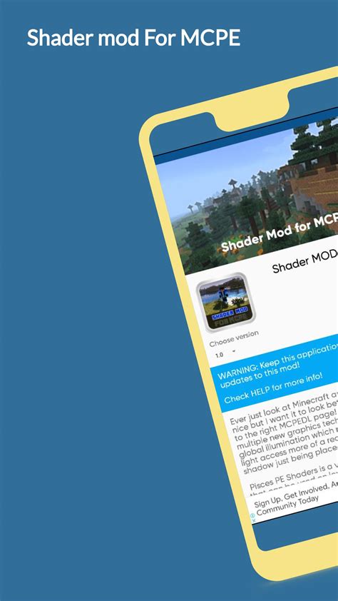 Shader Addon For Mcpe Apk For Android Download