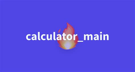 Calculatormain A Hugging Face Space By Gradio