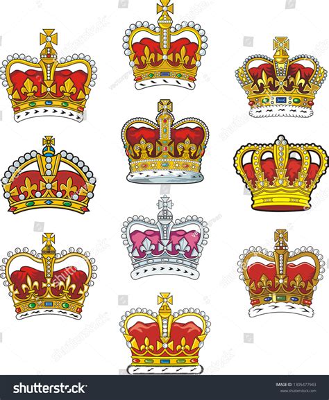 Heraldic Crown Vector Stock Vector Royalty Free 1305477943 Shutterstock