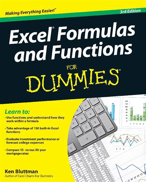 Excel Formulas And Functions For Dummies 3rd Edition Phenomny Books