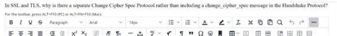 Solved In SSL And TLS Why Is There A Separate Change Cipher Chegg Com