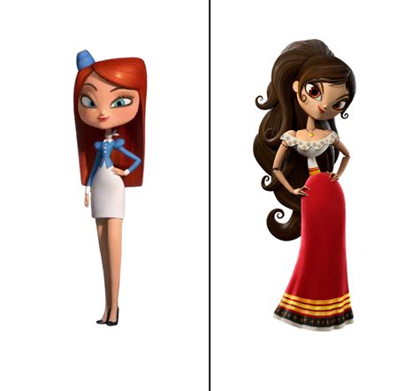 Mary Beth And Maria Posada The Book Of Life By Haleyjadefriedman On