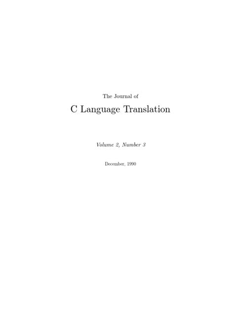 C Prog Pdf Parsing C Programming Language