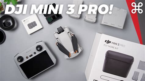Dji Mini 3 Pro And Accessories First Drone Impressions Youtube
