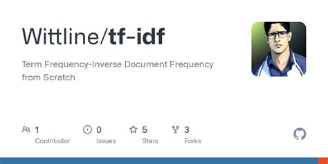 Github Wittline Tf Idf Term Frequency Inverse Document Frequency
