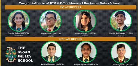 ICSE ISC Results The Assam Valley Babe