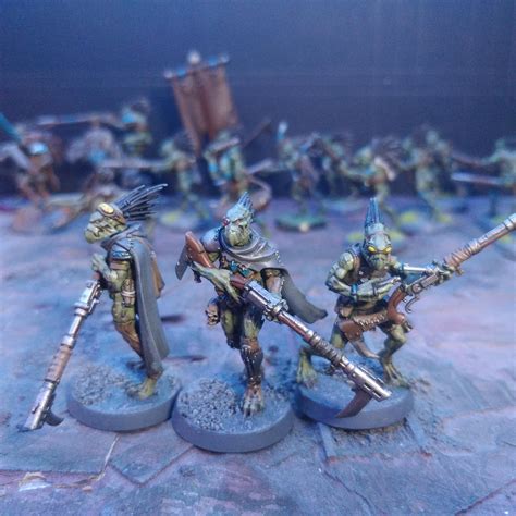Auxiliaries Carnivores Kill Team Kroot Kroot Rifle Mercenary Tau