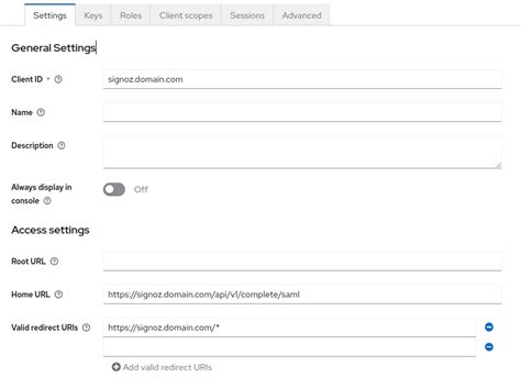 setting up sso saml 2 0 with keycloak signoz