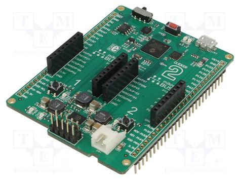 clicker 2 for cec1302 mikroe dev kit microchip arm cec add on