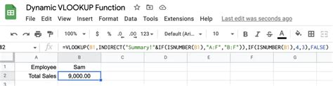 3 Ways To Make VLOOKUP Dynamic In Google Sheets Examples Script Everything