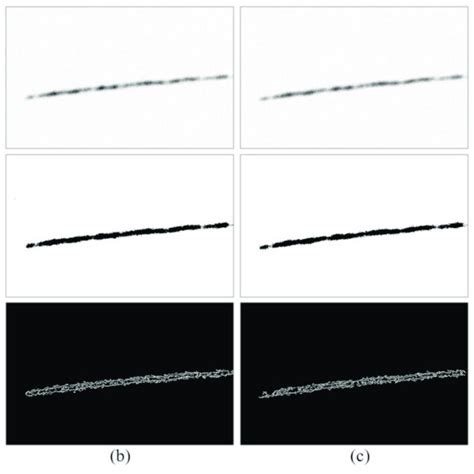 Comparative Results Top Gray Image For The Original Image Middle Download Scientific Diagram