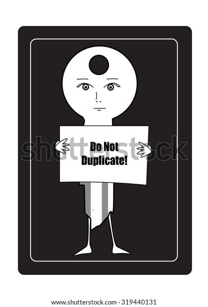 Not Duplicate Key Icon Safety Privacywarning Stock Vector Royalty Free Shutterstock