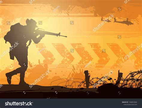 군 벡터 그림 군대 배경 군대 스톡 벡터로열티 프리 1390816502 Shutterstock