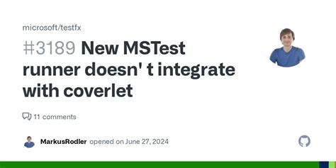 New Mstest Runner Doesn T Integrate With Coverlet · Issue 3189
