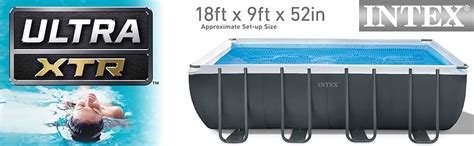 18ft X 9ft Above Ground Pool With 1500 Gph Sand Filter