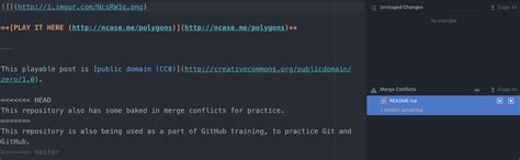 Merge Conflicts Not Highlighted Issue Atom Github Github