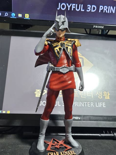 3d File Char Aznable 🤖 ・model To Download And 3d Print・cults