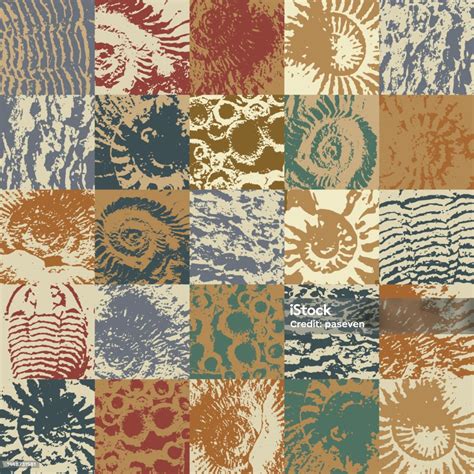 Abstact Seamless Pattern Background With Sea Stone Texture Stock Illustration Download Image