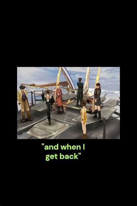 No Parties Or Girls Finalfantasy Ff8 Youtube