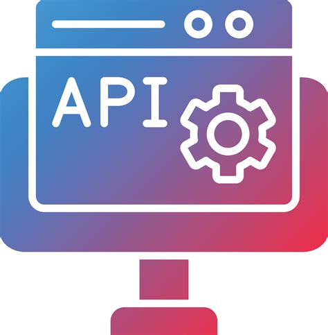 Vector Design Web API Icon Style Vector Art At Vecteezy