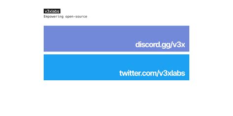 GitHub V Xlabs V X Chat Place To Chat In The V X Universe