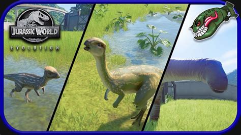 Jurassic World Evolution Herbivore Dlc Homalocephale Dryosaurus Nigersaurus Jwe Dlc Youtube