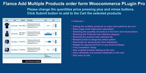 Add Multiple Products WooCommerce Plugin By Flance Codester