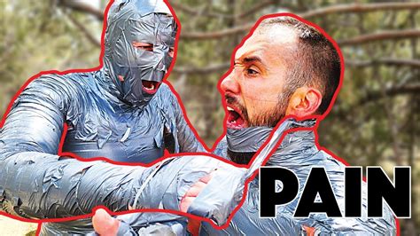 Mummified With Duct Tape Absolute Torture Youtube